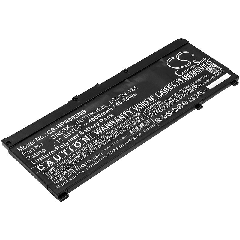 Replacement HP SR03XL Laptop Battery (11.55 Volt, 4000 mAh) | Battery Mart