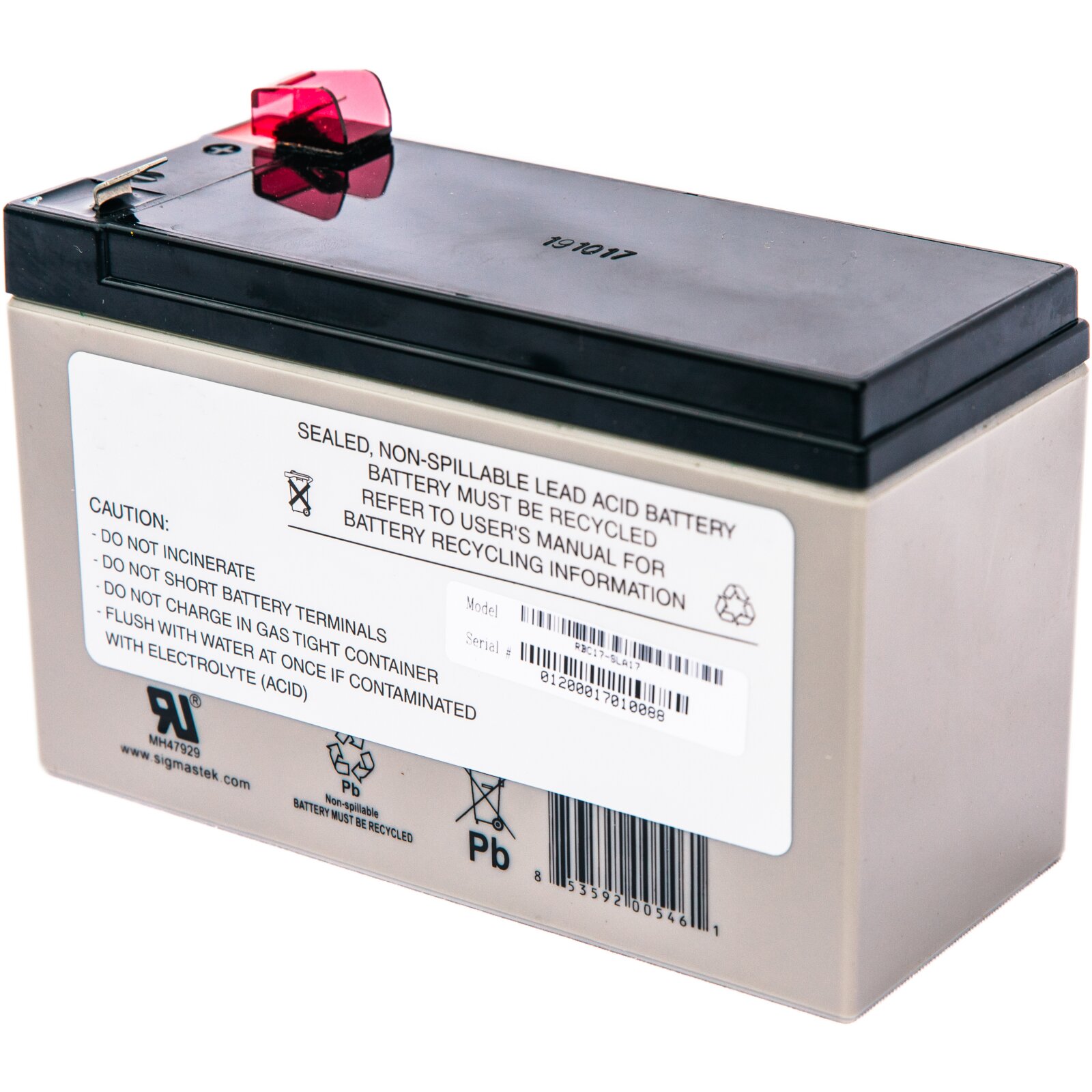 RBC17 Replacement Battery for APC UPS - 12V 9Ah SLA Battery | Battery Mart