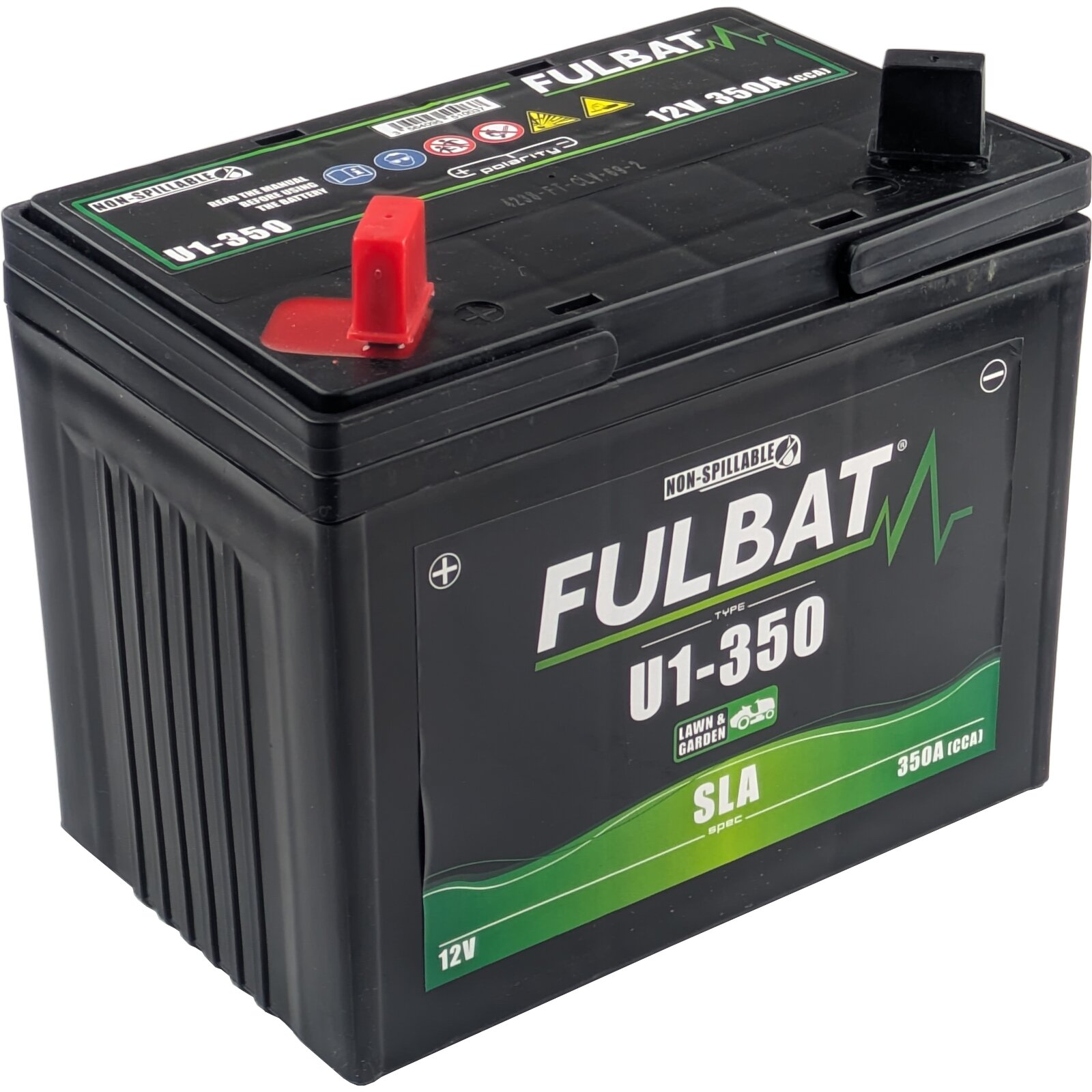 Fulbat AGM U1L-350 Replacement Starter Battery 12V 350 CCA | Battery Mart