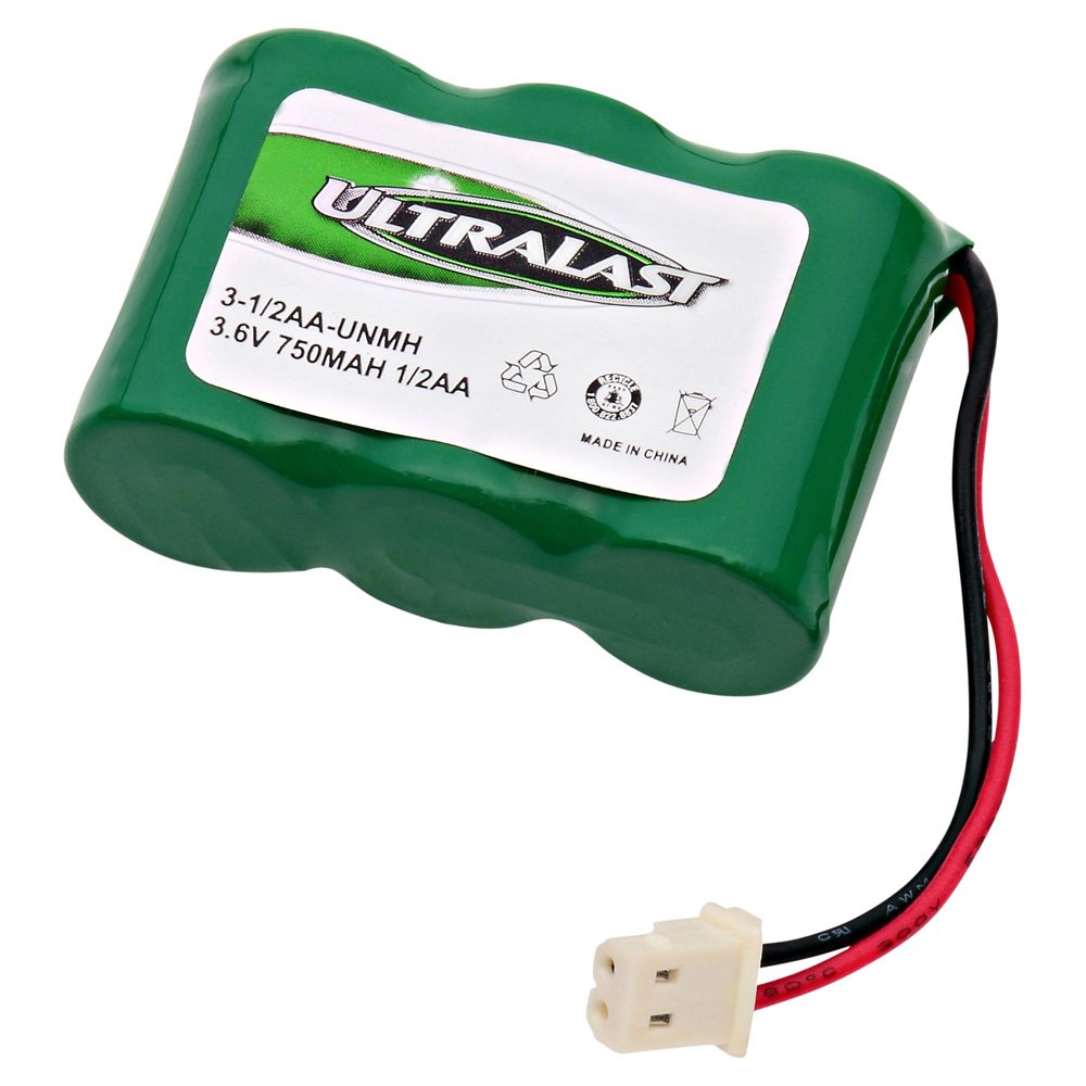 Replacement 1X3-2/3AA/J Connector NiMH Cordless Phone Battery | Battery ...