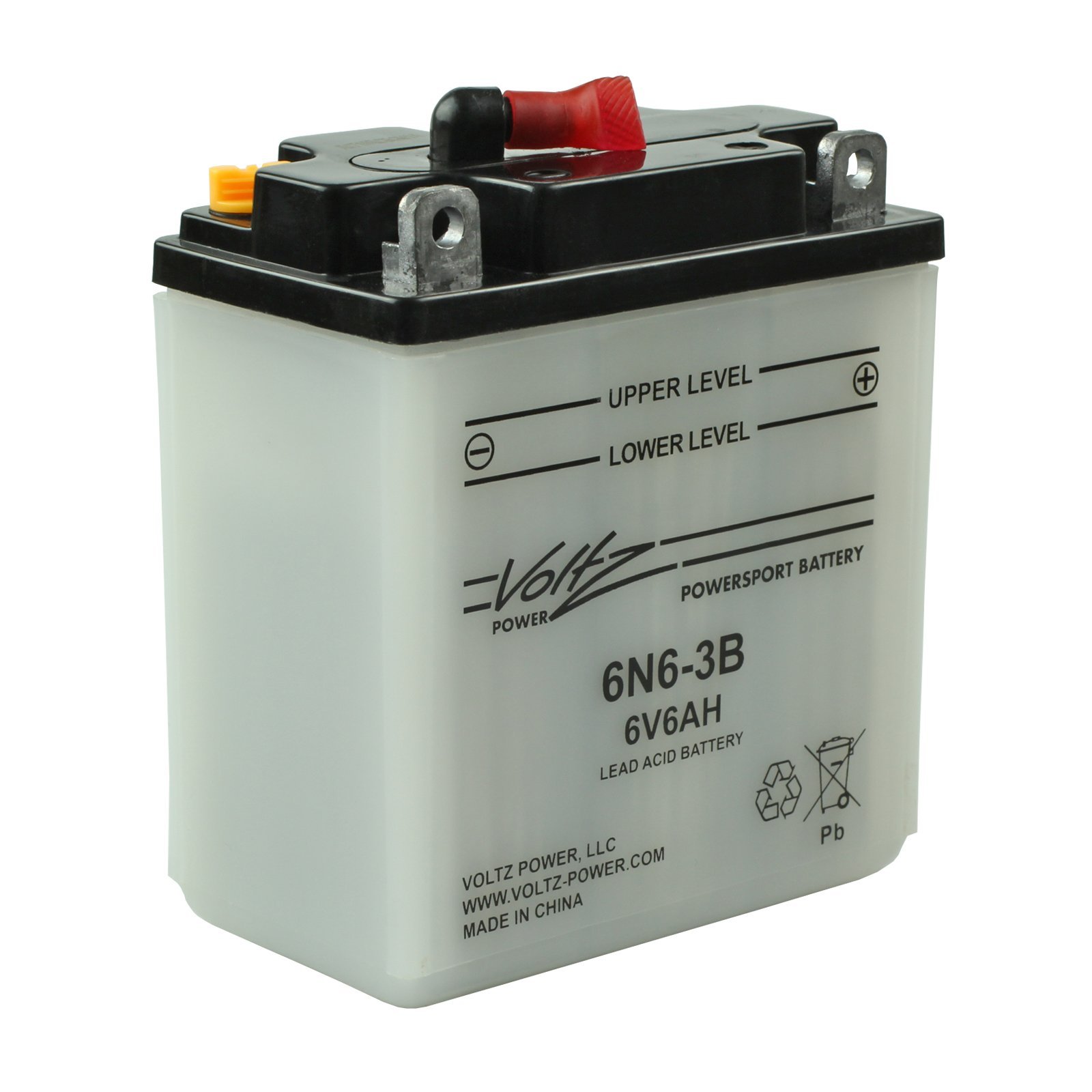 6N6-3B Dry Charge Battery: Acid Required: BatteryMart.com