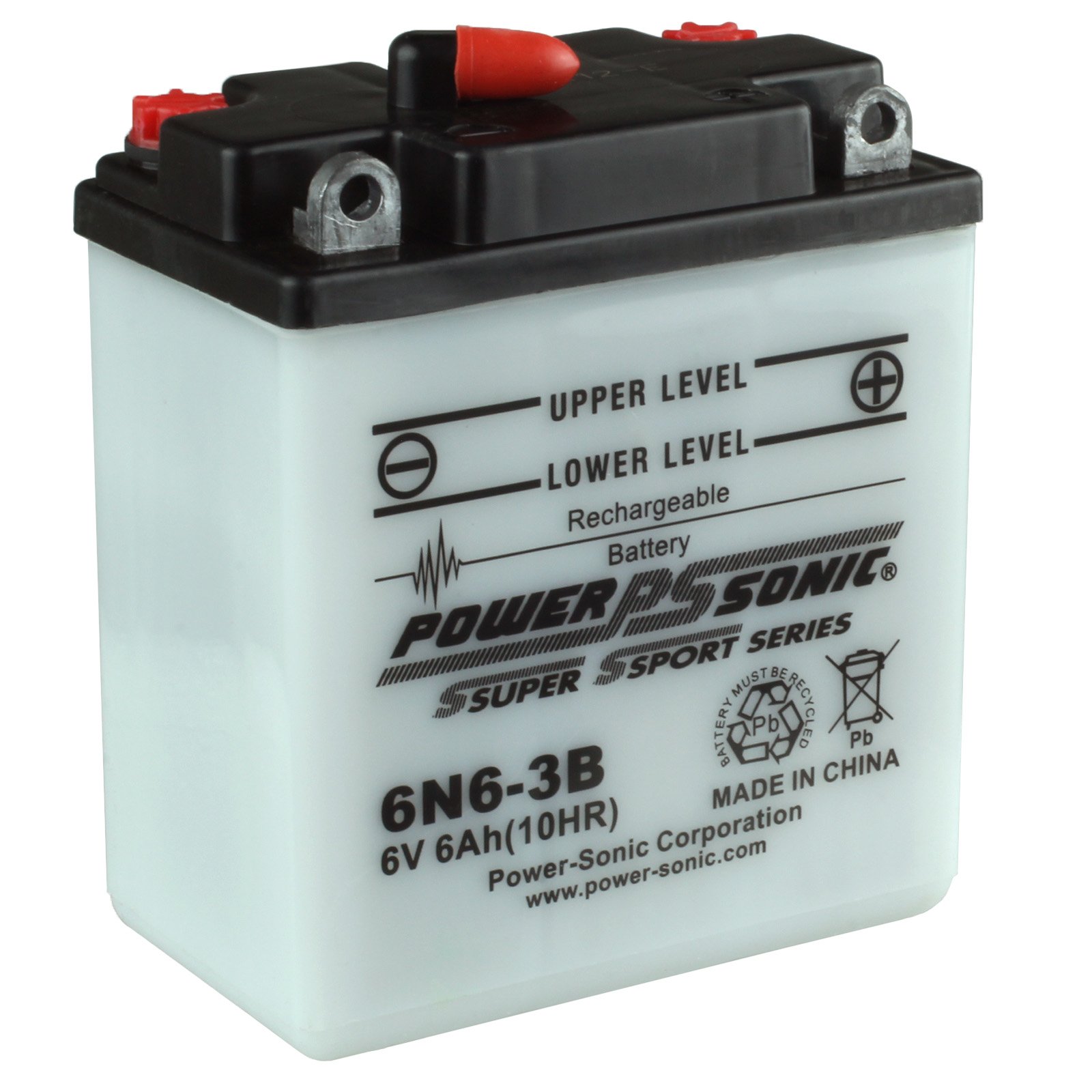 6N6-3B Dry Charge Battery: Acid Required: BatteryMart.com