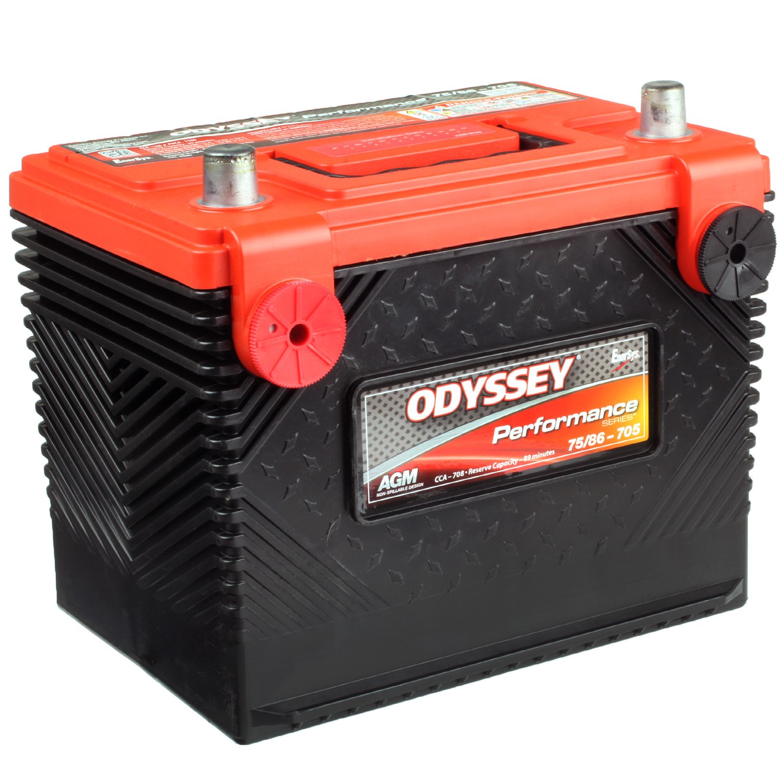 Odyssey ODP-AGM75 86 Performance Engine Start Battery (75/86-705 ...