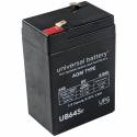 6 Volt 4.5 Ah Sealed Lead Acid Rechargeable Battery - F1 Terminal