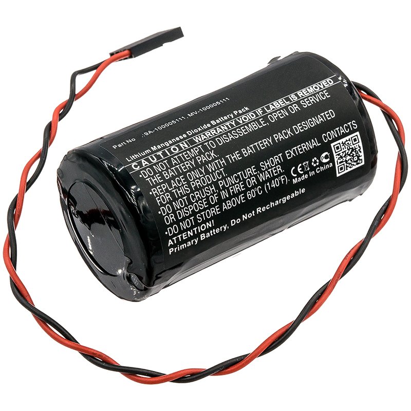 Replacement Battery for Cameron Nuflo MC-II Plus MC-III Plus Flow ...