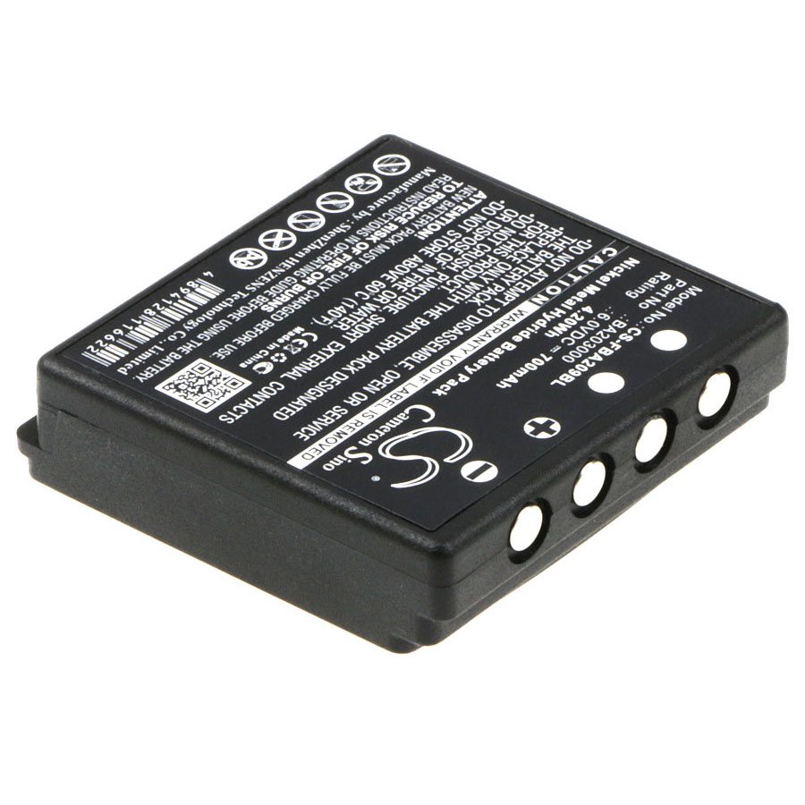 Replacement HBC Crane Remote Control Battery (6V, 0.7Ah, NiMH ...