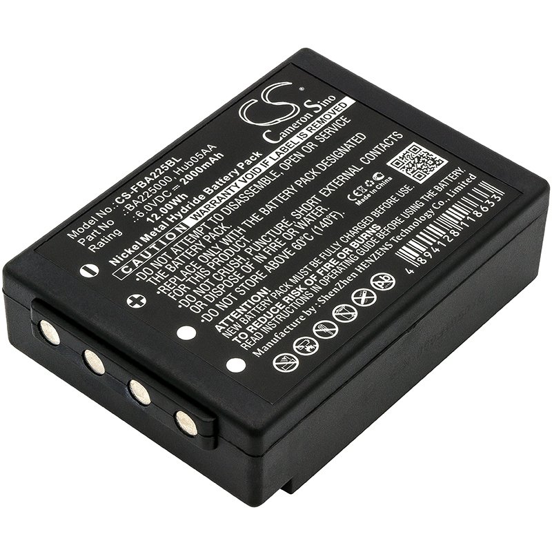 Replacement HBC Crane Remote Control Battery (6V, 2.0Ah, NiMH ...