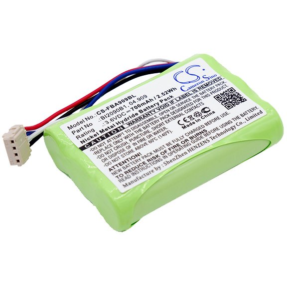 Replacement HBC Crane Remote Control Battery (3.6V, 0.7Ah, NiMH ...