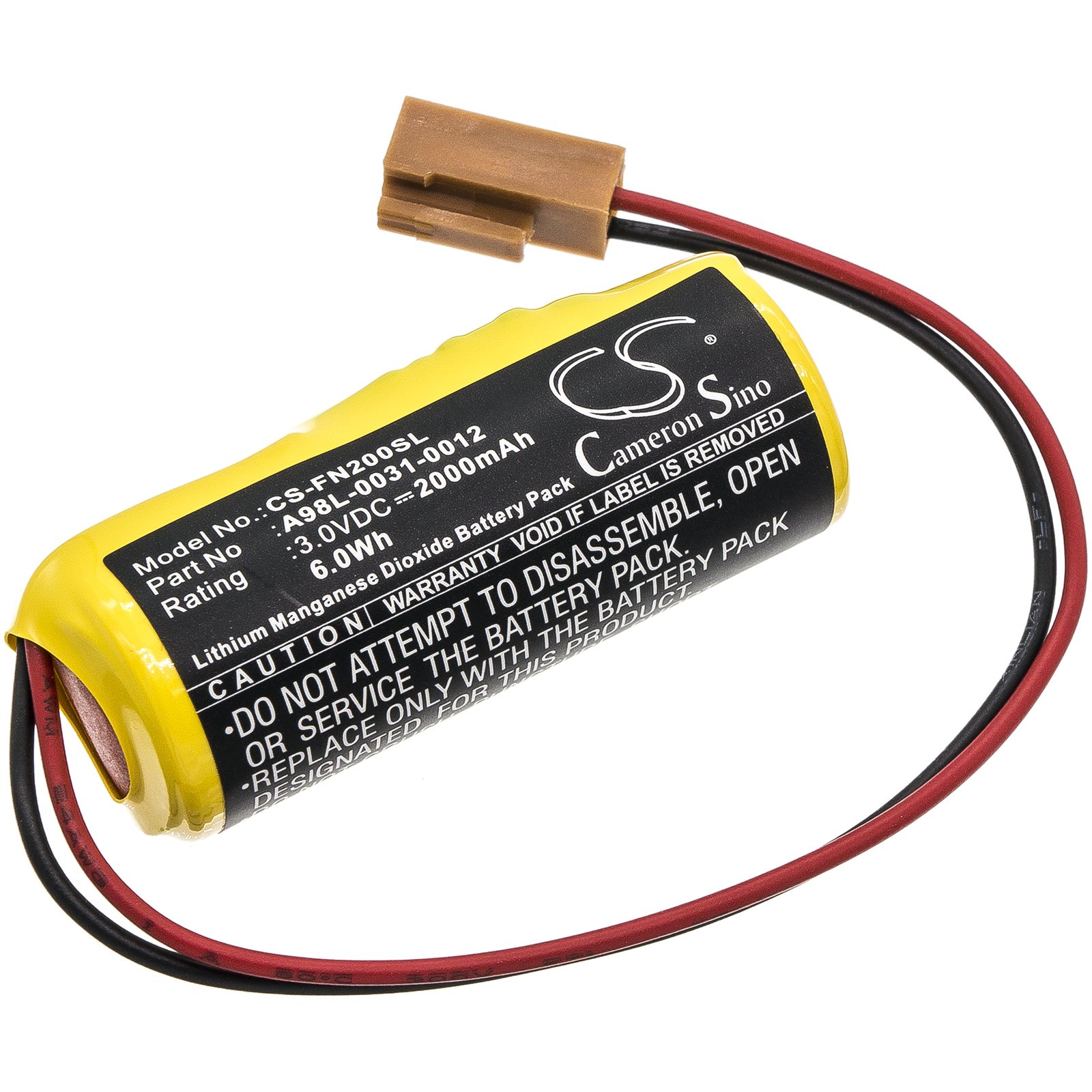 Replacement GE A98L-0031-0012 PLC Battery | Battery Mart