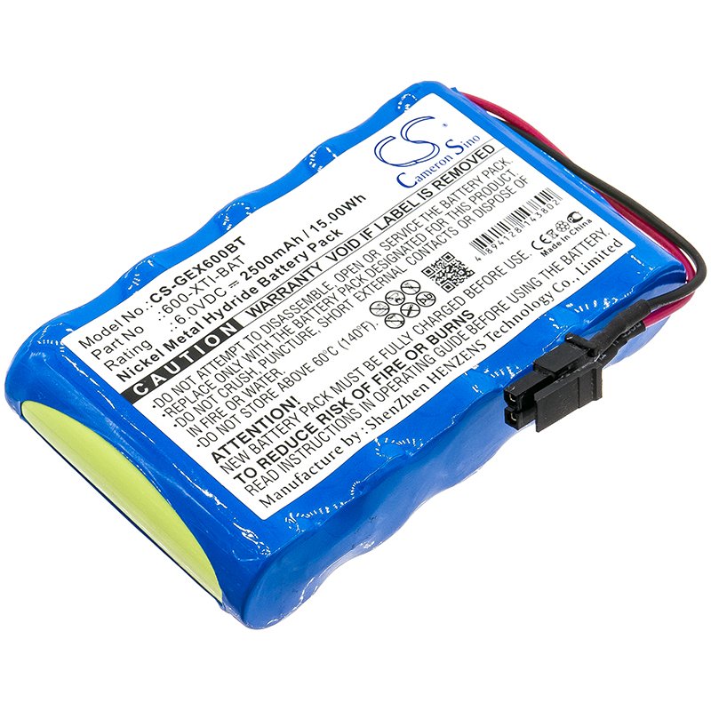 Replacement GE Alarm System Battery (6V, 2500mAh, NiMH) | Battery Mart