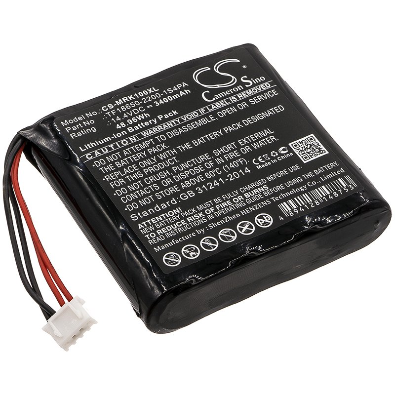 Replacement Marshall Speaker Battery (14.4V, 3.4Ah, Li-Ion) | Battery Mart