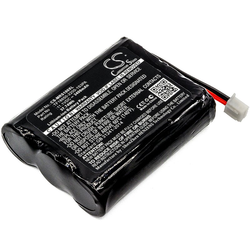 Replacement Marshall Speaker Battery (11.1V, 3.4Ah, Li-Ion) | Battery Mart