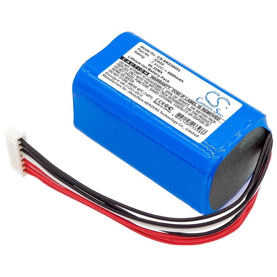 Replacement Sony Speaker Battery (7.4V, 6.8Ah, Li-Ion) | Battery Mart
