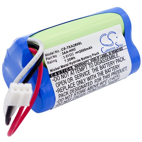 Replacement TDK Speaker Battery (3.6V, 2.0Ah, NiMH) | Battery Mart