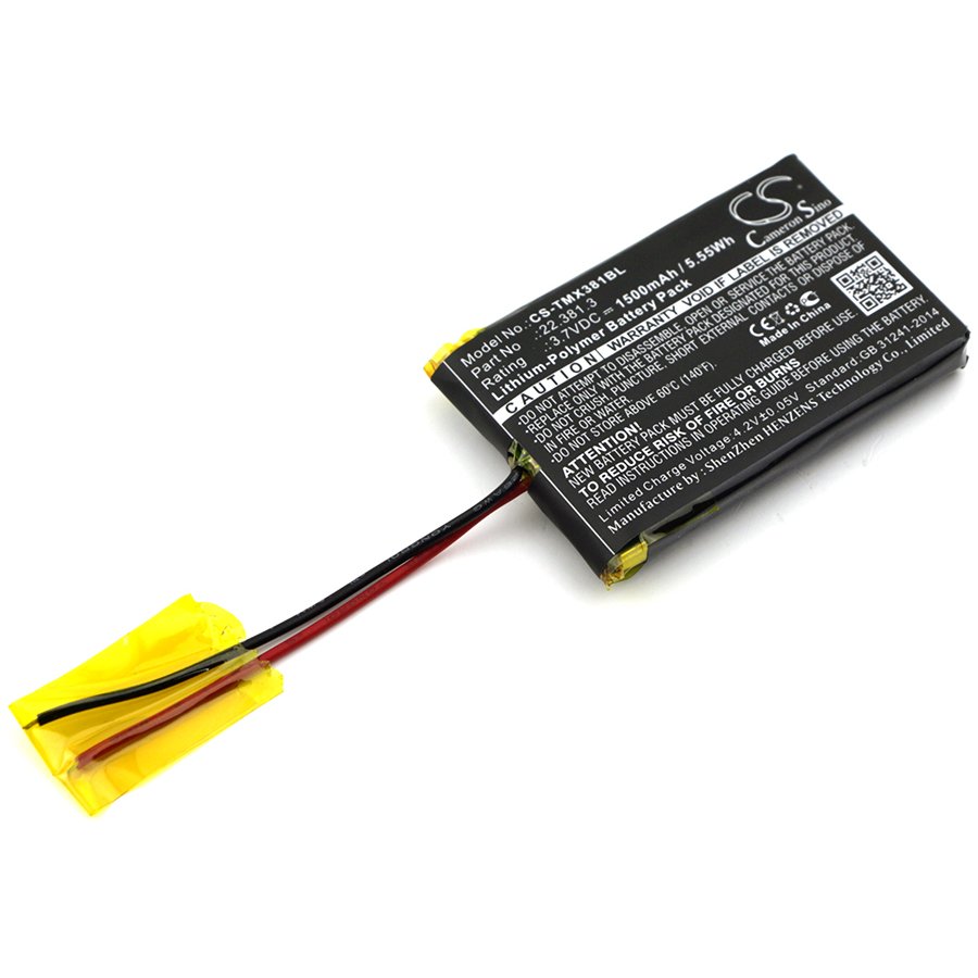 Replacement Teleradio Crane Remote Control Battery (3.7V, 1.5Ah, Li ...