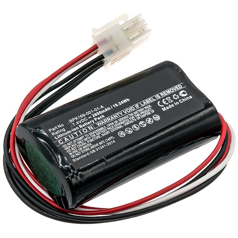 Replacement Verifone BPK169-001-01-A Credit Card Reader Battery ...
