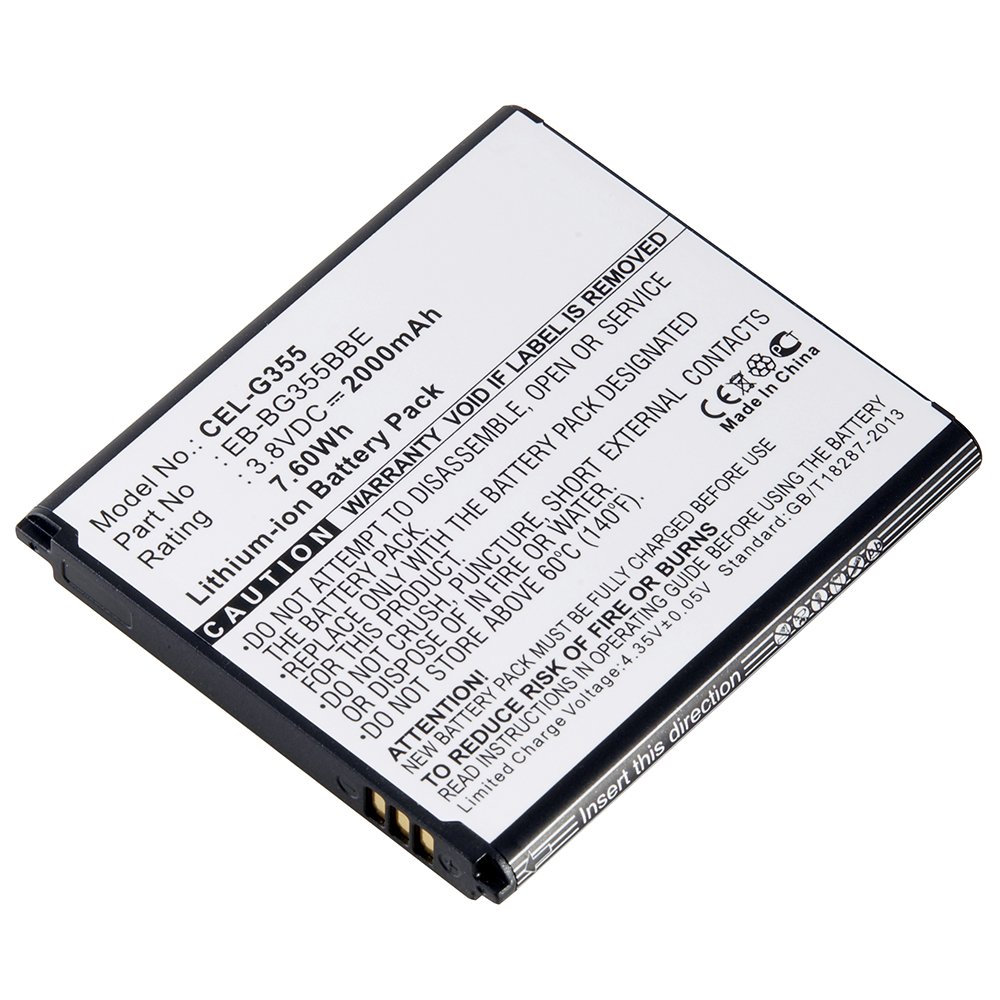 Replacement Samsung EB-BG355BBE Cell Phone Battery | Battery Mart