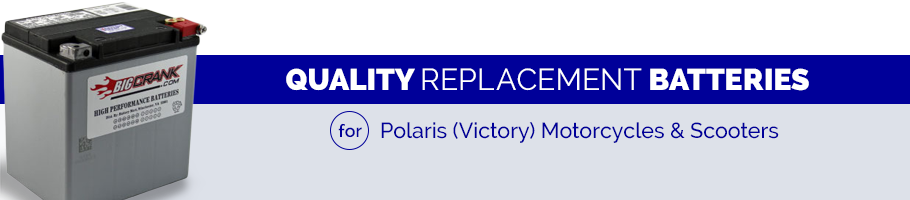 Victory Motorcycle Battery | Polaris Battery Replacement