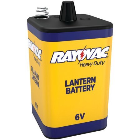 Rayovac 6V-HD 6-Volt Heavy Duty Lantern Battery: BatteryMart.com