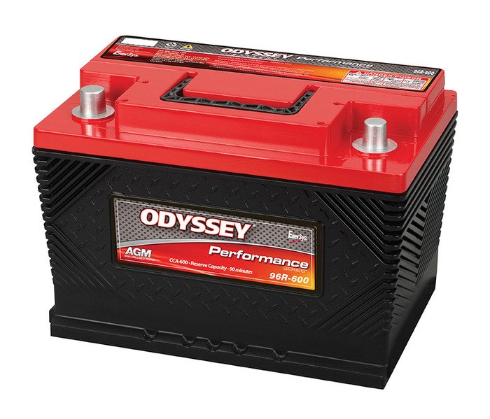 Odyssey ODP-AGM96R Performance Engine Start Battery with SAE Posts (96R ...