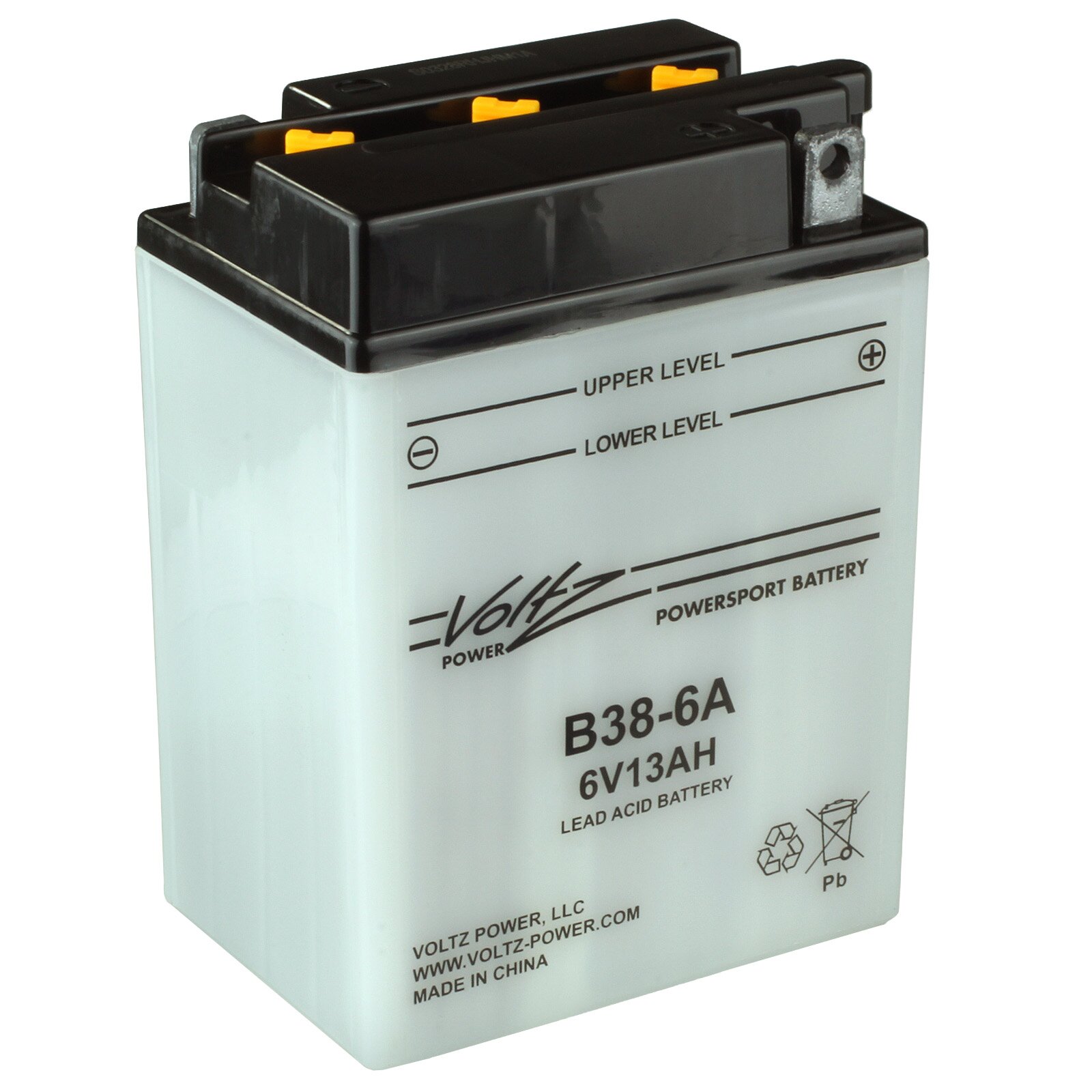 B38-6A Dry Charge Battery: Acid Required: BatteryMart.com