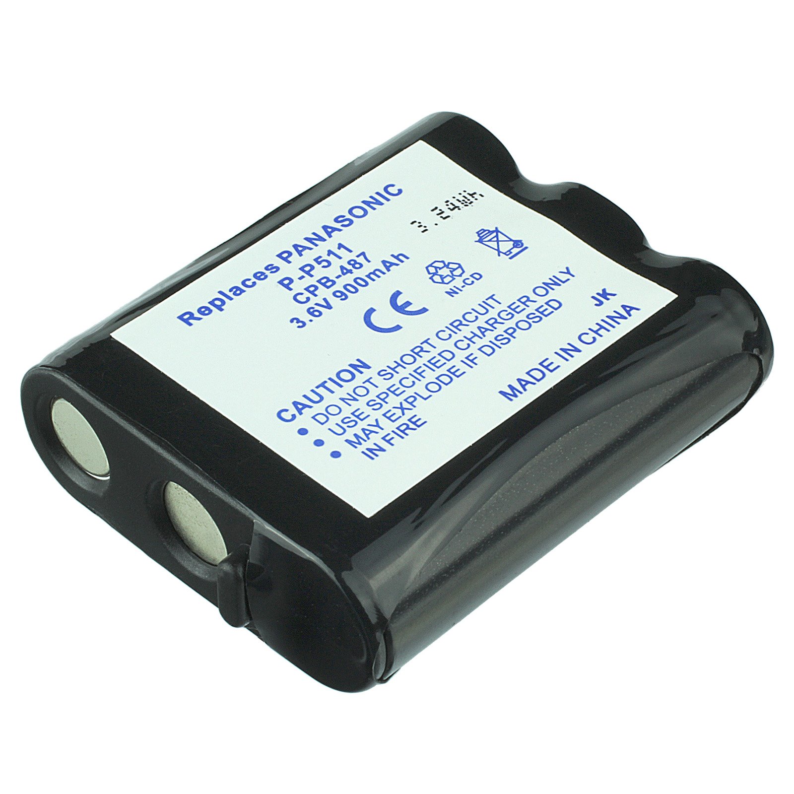Replacement Panasonic P-P511, Type 24 Cordless Phone Battery | Battery Mart