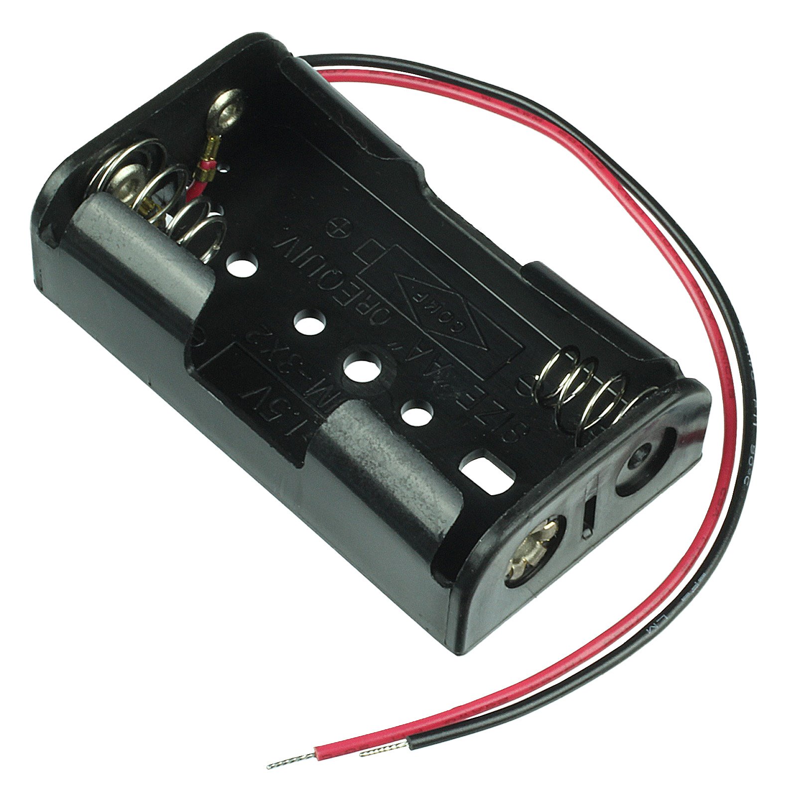 High Tech Support Pile AA 3V Batterie Holder 2 X 1 5V AA Battery Holder
