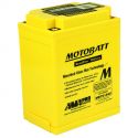 Motobatt MBTX14AU 12V 16.5Ah AGM Battery - Free Shipping | Battery Mart