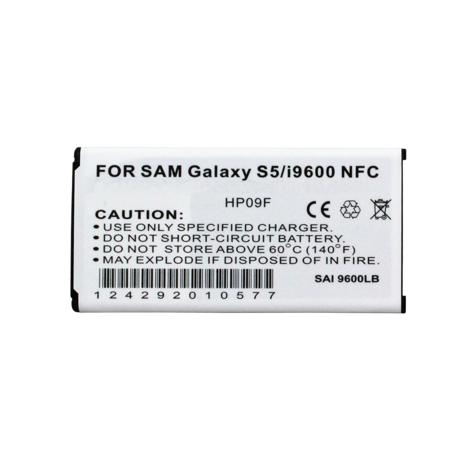 Replacement Samsung Galaxy S5 Cell Phone Battery With NFC Support ...