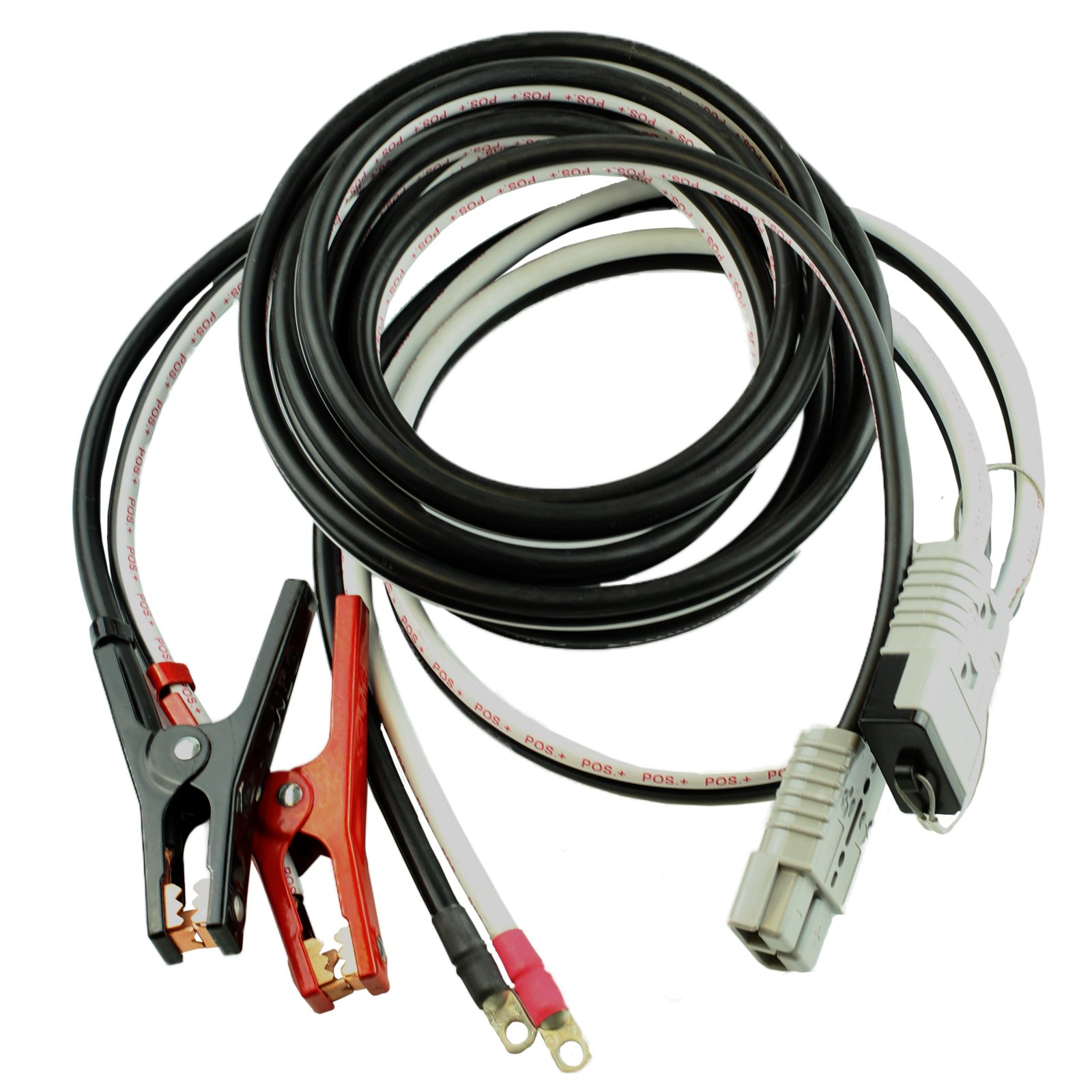 USA-Made Deka 4 Gauge 20 Foot Plug Connector Jumper Cable (100% Copper ...