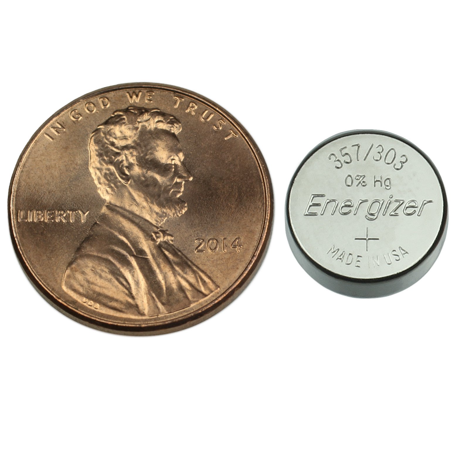 357 Energizer Silver Oxide Button Cell Battery: BatteryMart.com