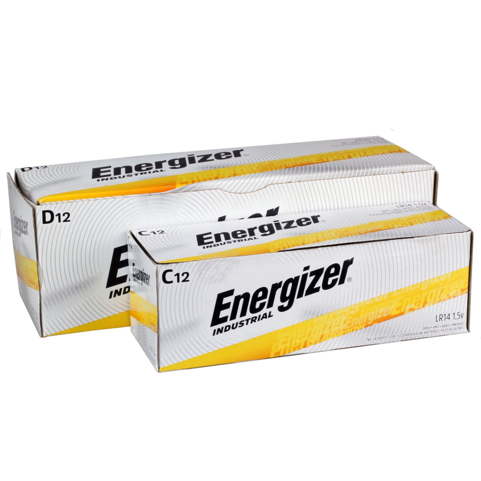 Energizer Industrial Bundle Pack - C & D Batteries | Battery Mart