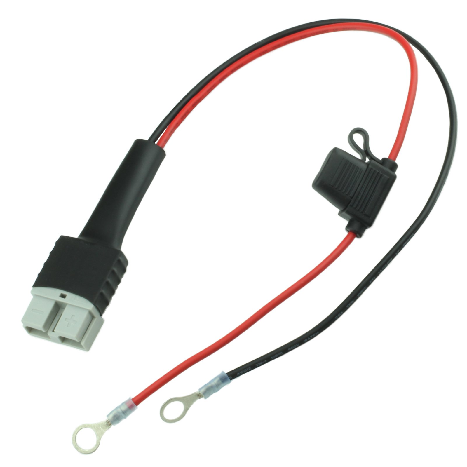 Ring Terminal Adapter with SB50 Grey Plug | Battery Mart