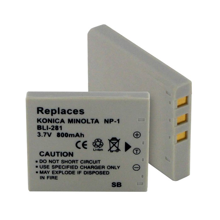 Konica, Minolta NP-1 Replacement Camera Battery | Battery Mart