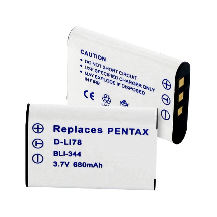Pentax D-Li78, Ricoh DB-80 Replacement Camera Battery | Battery Mart