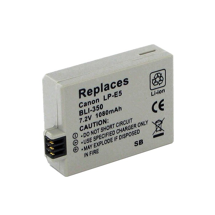 Replacement Canon LP-E5 Camera Battery | Battery Mart