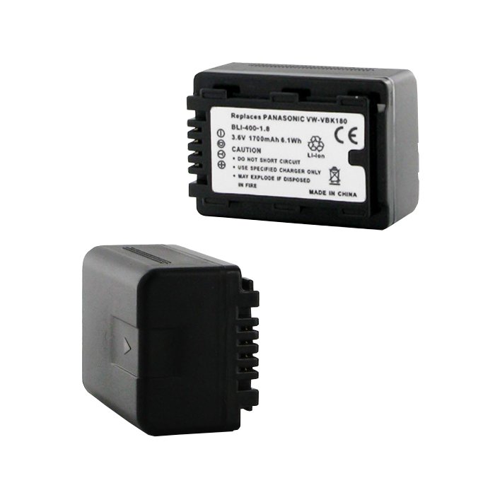 Replacement Panasonic VW-VBK180 Camera Battery | Battery Mart
