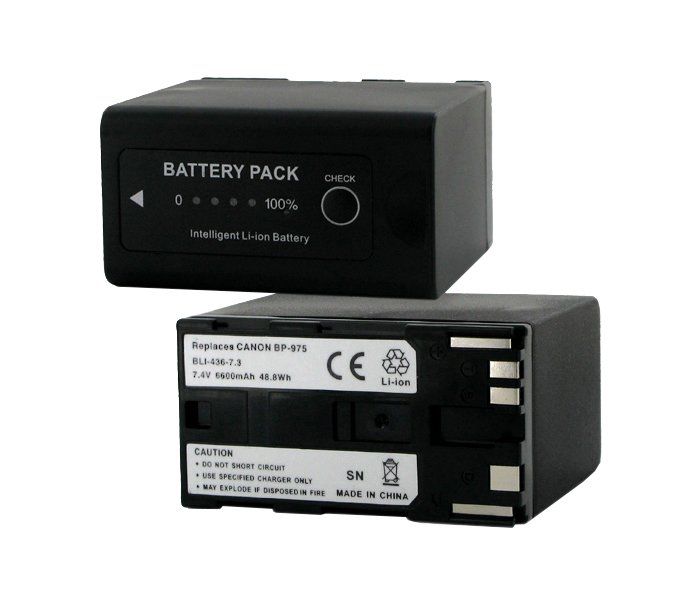 Replacement Canon BP-975 Camera Battery | Battery Mart