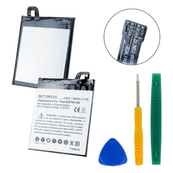 Replacement Google Pixel XL Cell Phone Battery with Tools | Battery Mart