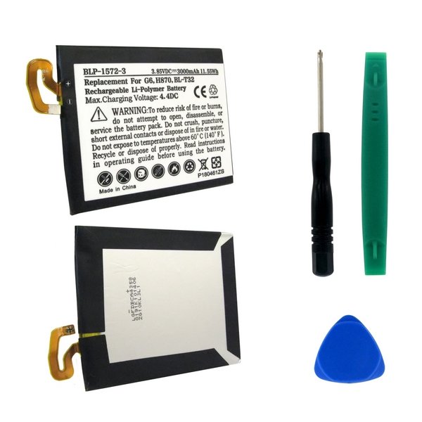 Replacement LG G6 Cell Phone Battery with Installation Tools | Battery Mart