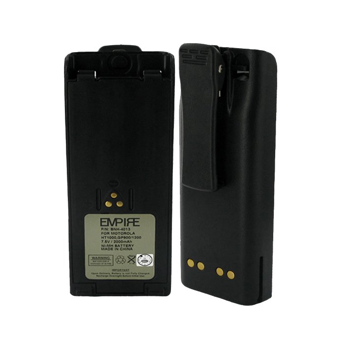 Motorola HT1000 Replacement Two-Way Radio Battery (7.5V, 2000mAh, NiMH ...