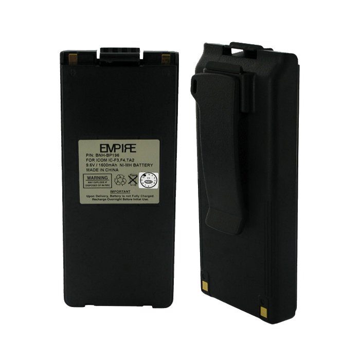 Icom IC-F3 Replacement NiMH Two-Way Radio Battery | Battery Mart