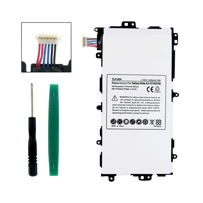 Replacement Tablet Battery for Samsung Galaxy Note 8.0 with Tools ...