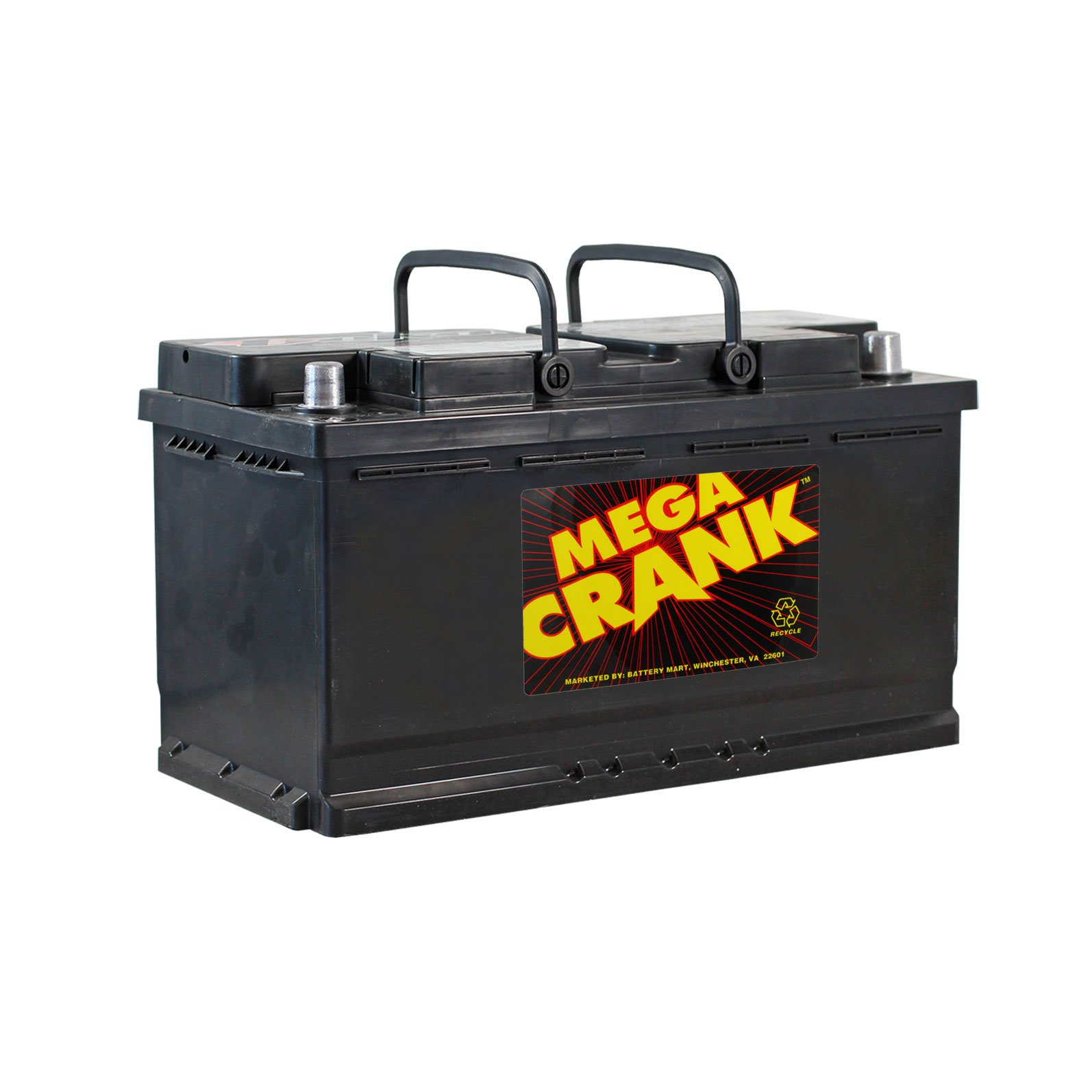 Mega Crank 12 Volt, 92Ah Group 49 Battery | Battery Mart