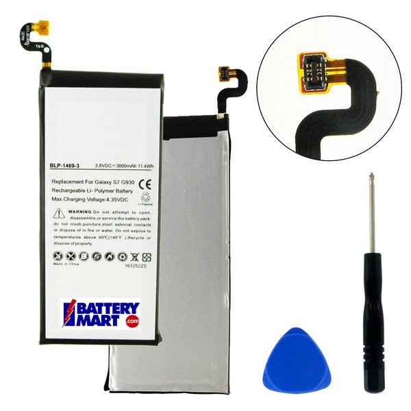 Replacement Samsung Galaxy S7 Cell Phone Battery with NFC and Tools ...