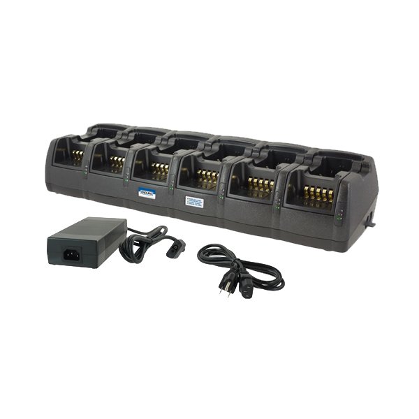Endura Twelve-Unit Vertex Two-Way Radio Charger with External Power ...