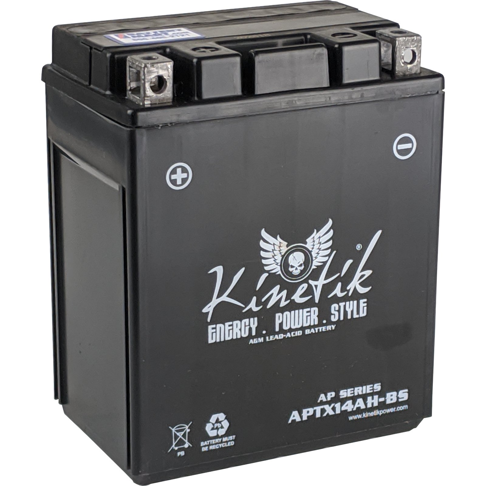 YTX14AH-BS AGM Maintenance Free Battery - Free Shipping | Battery Mart