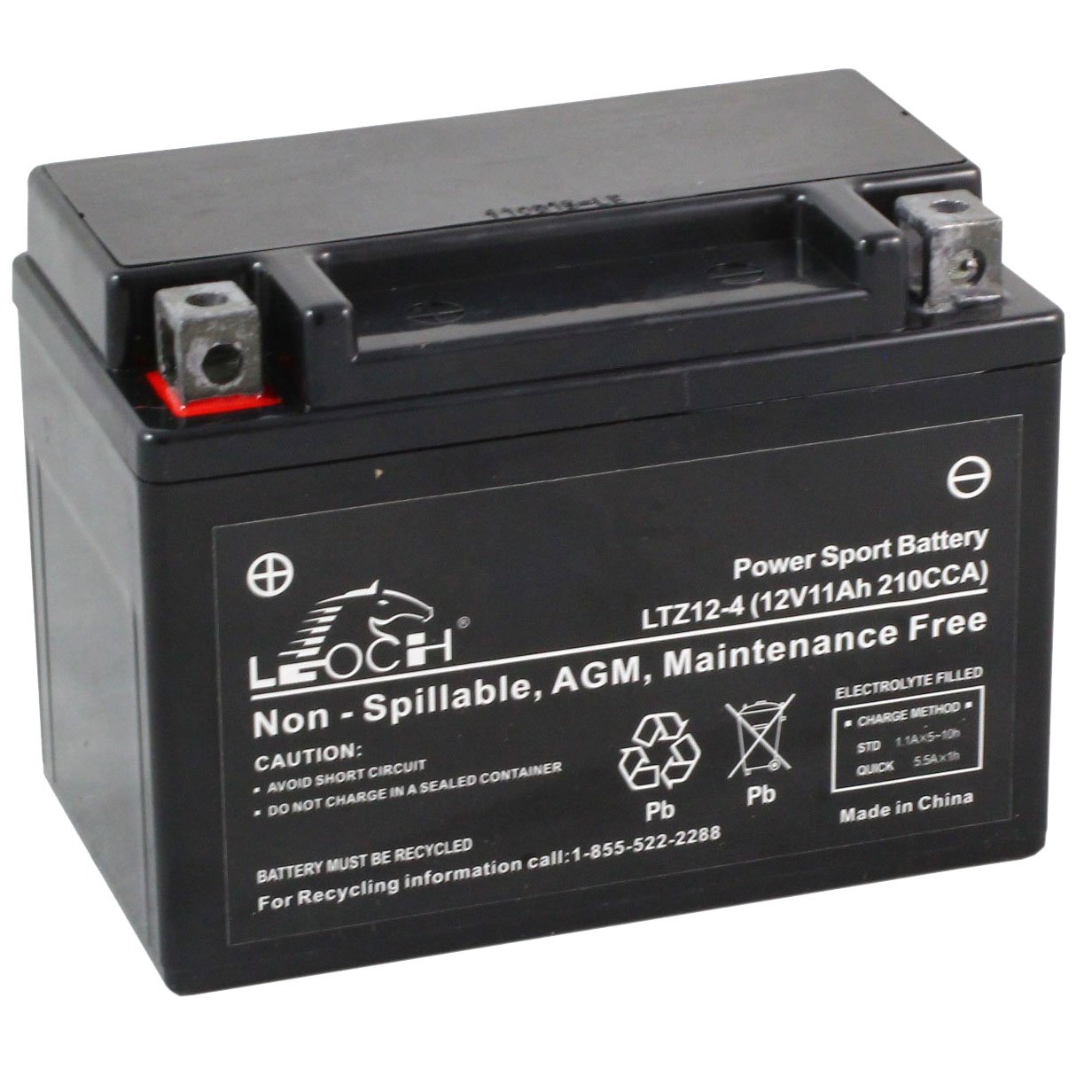 YTZ12-S AGM Maintenance Free Battery - Free Shipping | Battery Mart