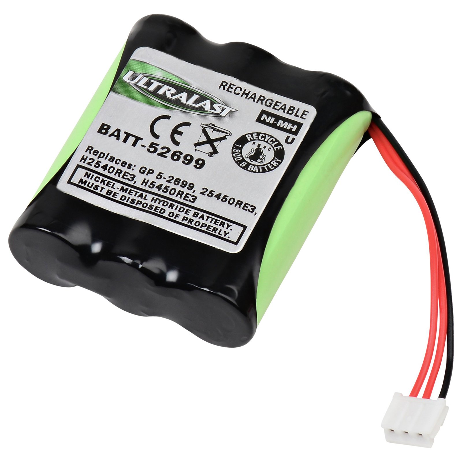 Replacement GP 5-2699 Cordless Phone Battery | Battery Mart