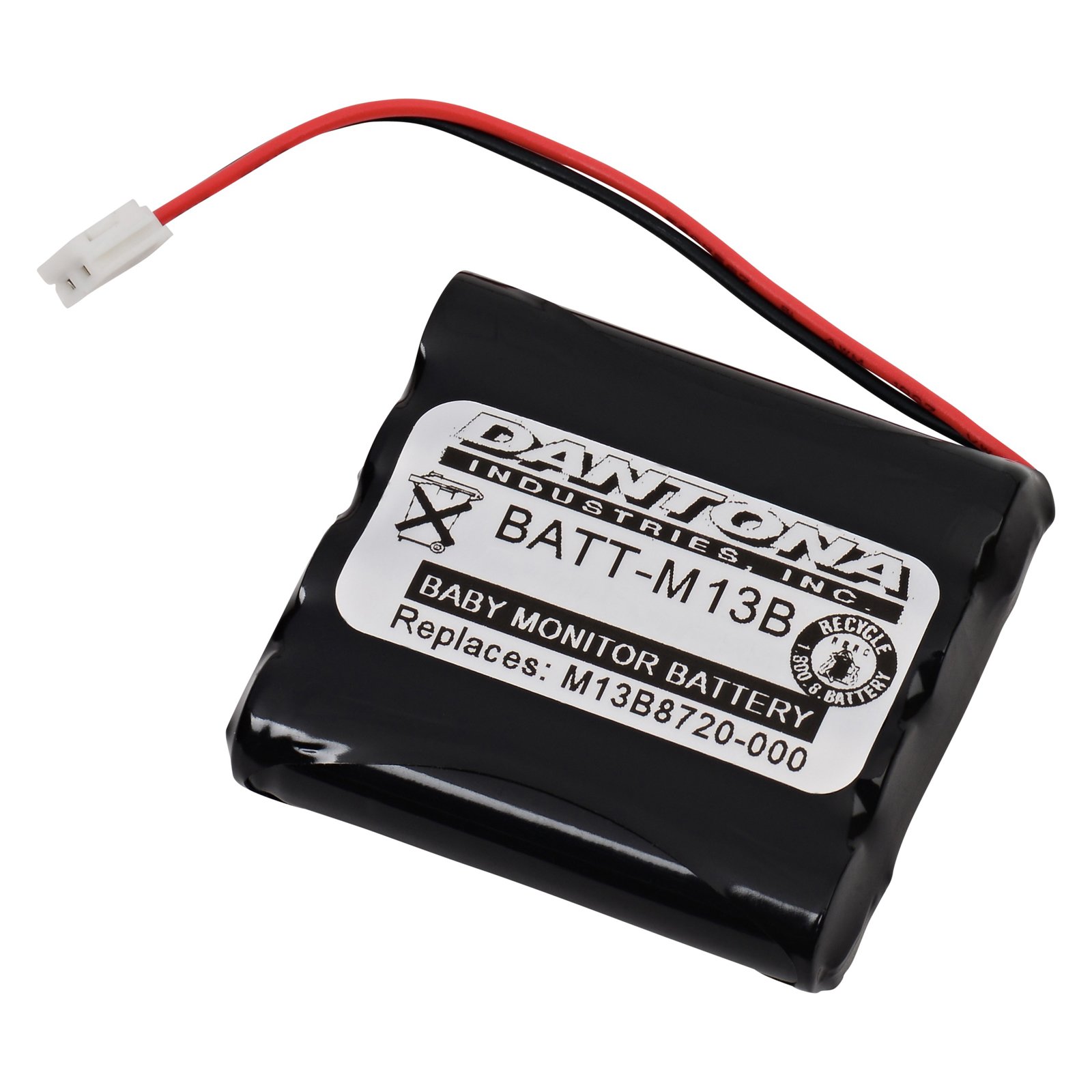 Replacement Graco M13B8720-000 Baby Monitor Battery (4.8V, 0.8Ah, NiMH ...